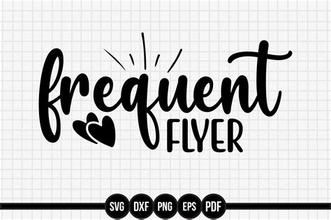 Frequent Flyer Graphic By Creativemim Creative Fabrica