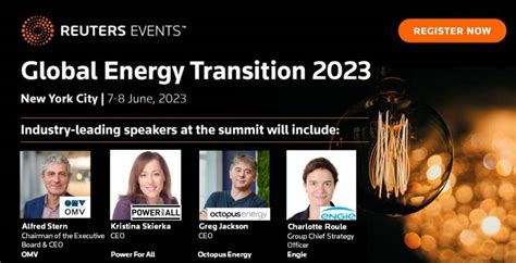 Reuters Events Energy Transition On Linkedin Reuters Events Global