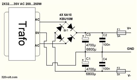 100w Power Amplifier Tip147 Tip142 Transistors Pro And Simple Version