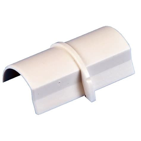 30mm X 15mm White Smooth Fit Coupler Joiner Trunking Adapter Wall Conduit Av Tv At Bandq