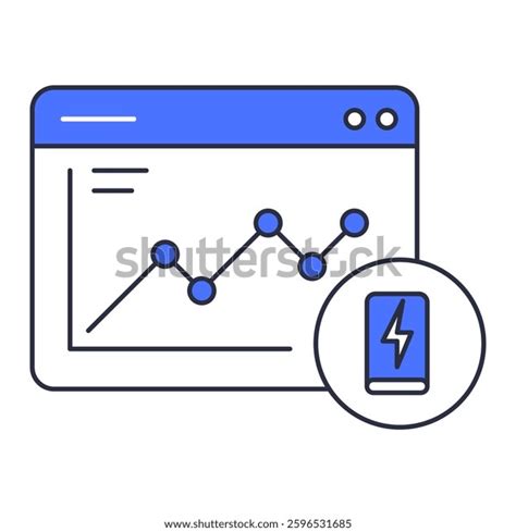 Analytics Dashboard Energy Consumption Metrics Power Stock Vector Royalty Free 2596531685