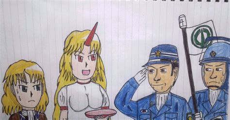 東方project 機動隊の地底観光 巡幸雄じゅんさちおのマンガ 漫画 警察官 機動隊員 Pixiv
