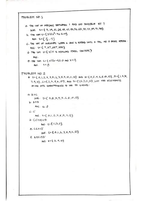 Engineering Data Analysis Problem Set 2 PangSU Studocu