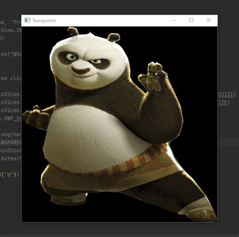 Python 如何在窗口中显示透明的图像 腾讯云开发者社区 腾讯云