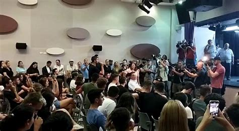 חכ בן גביר בתיכון בליך אתה הורשעת בתמיכה בטרור רוצח ההמונים ברוך