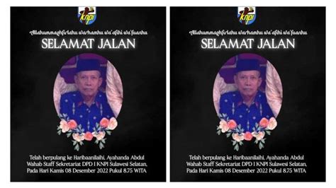 Abdul Wahab Tetap Setia Jadi Pendamping Pemuda Hingga Akhir Hayat