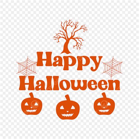 Pumpkin Happy Halloween Vector Design Images Happy Halloween