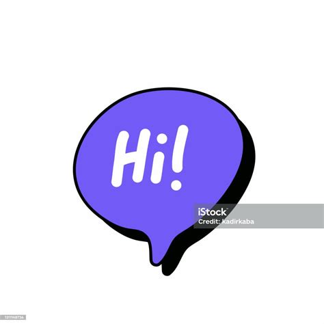 연설 거품 짧은 문구 이봐 안녕하세요 안녕 안녕 벡터 일러스트 개념에 대한 스톡 벡터 아트 및 기타 이미지 개념 공란 구름 Istock