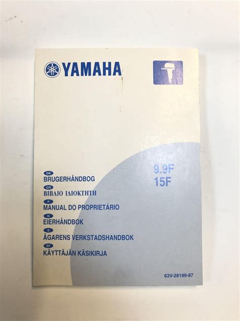 Käyttöohjekirja 9 9f 15f Kea Marine