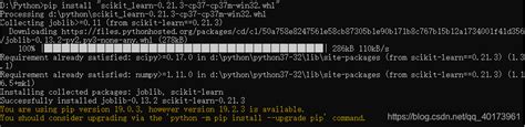 python的numpy、scipy、matplotlib和sklearn的下载和安装 numpy pandas matplotlib