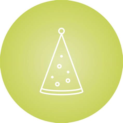 Unique Birthday Hat Vector Line Icon 16315550 Vector Art At Vecteezy