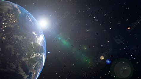 space light universe earth powerpoint background