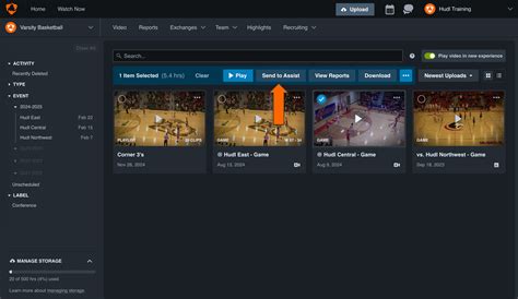 Submit A Game To Hudl Assist • Hudl Support