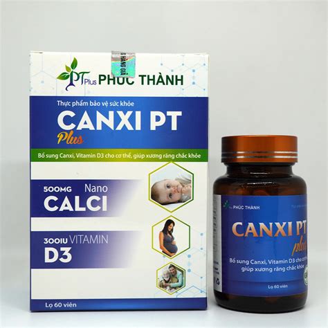 Hệ Xương Chắc Khỏe Từ Canxi Pt Plus