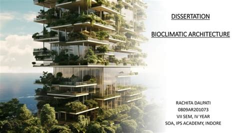 Bioclimatic Architecture Presentationpdf