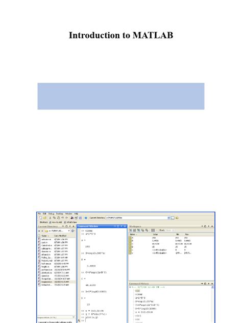Matlab Lecture 1 Pdf
