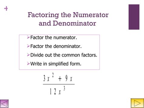 simplifying rational expressions ppt