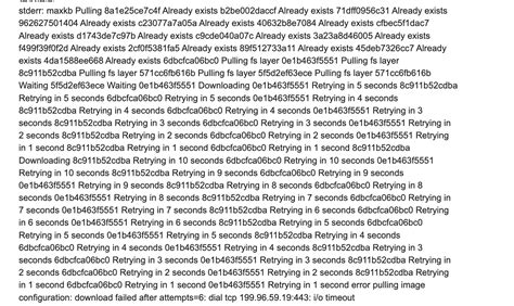 安装maxkb通过docker拉取镜像一直提示超时 1panel 社区论坛 Fit2cloud 飞致云
