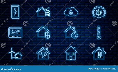 Set Line House Temperature Humidity Under Protection Thermostat Mobile Charging Battery