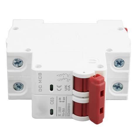 Interruptor Disyuntor Diseño Modular Mcb De Capacidad De Ruptura 6000a