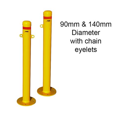 165mm Defender Bolt Down Bollards