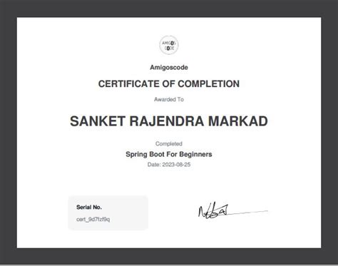 Sanket Markad On Linkedin Springboot