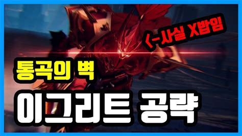 [나혼렙 어라이즈] 통곡의 벽 이그리트 공략 Youtube