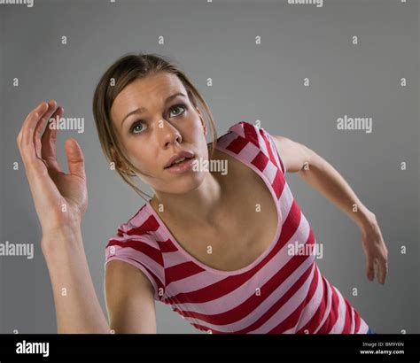 Adults Running Scared Hi Res Stock Photography And Images Alamy
