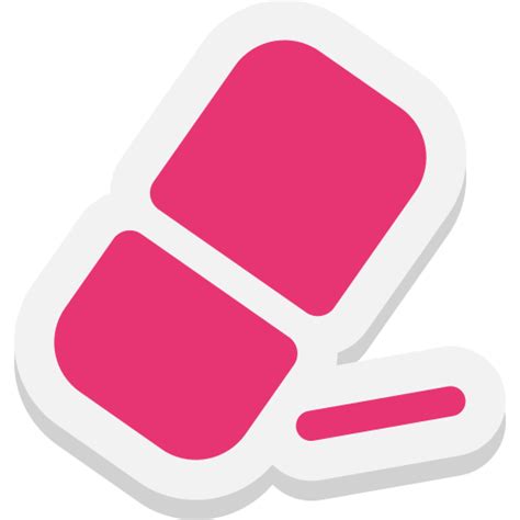 Generic Flat Eraser Tool Icon