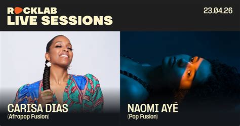 Carisa Dias Naomi AyÉ Rockhal