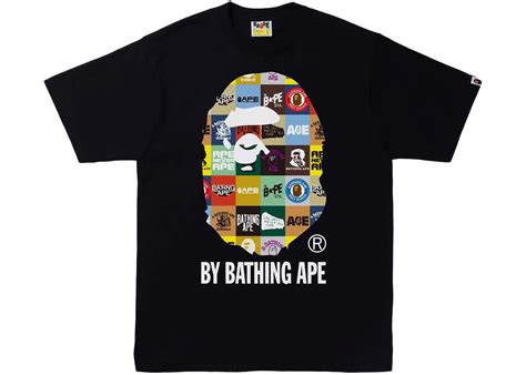 Bape Classic Logo Ape Head Tee Black Mens Ss22 Us