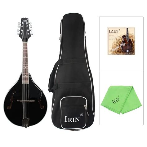 Irin Sunburst 8 String Basswood Mandolin Musical Instrument With