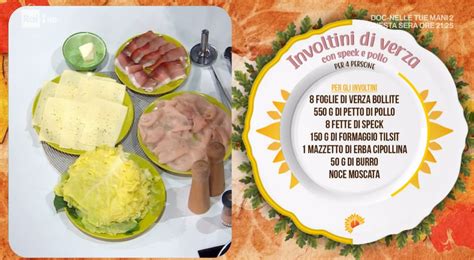É sempre mezzogiorno Ricetta involtini di verza con speck e pollo di