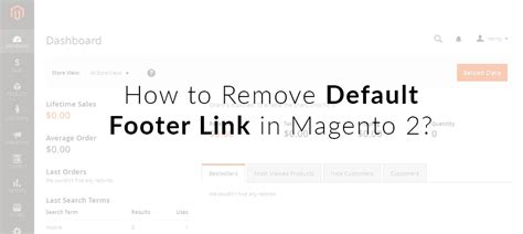 how to remove default footer link in magento 2 envision ecommerce