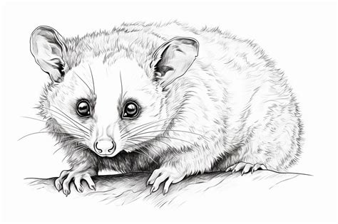 How To Draw A Possum Yonderoo