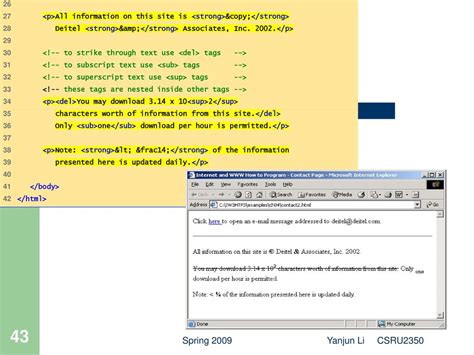 chapter 4 introduction to xhtml part 1 ppt download