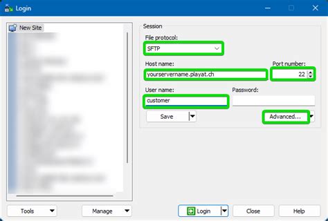 WinSCP SFTP Guide CreeperHost Wiki