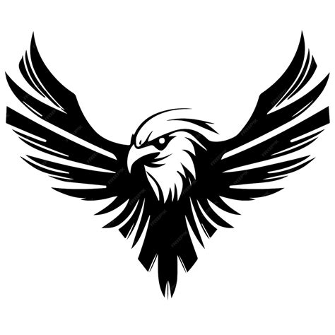 Premium Vector Eagle Rising Wings Logo Design Vector Template