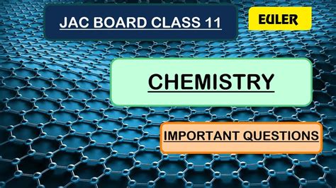 Class 11 Jac Board Chemistry Objective Question Jac Model Set 2023