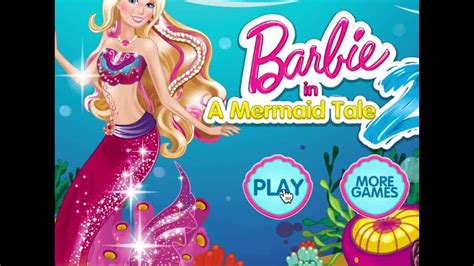 Барби Русалка 2 игра (A Mermaid Tale 2 - Barbie Games) - YouTube