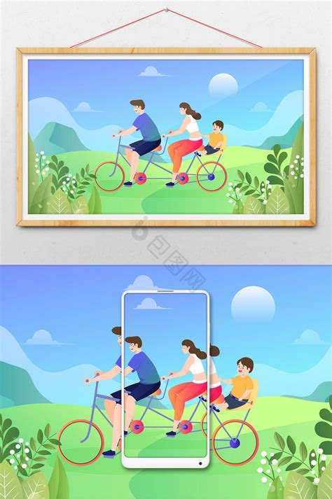 自行车出行图片 自行车出行素材免费下载 包图网