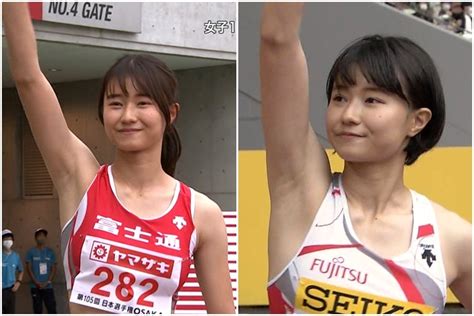 田中佑美女子ハードル界屈指の美女が魅せる上品な美腋 アスリート