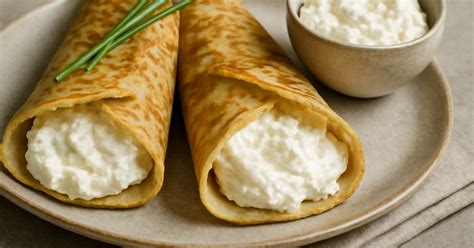 Receta De Panqueques Salados Con Queso Crema Rápida Y Fácil Infobae
