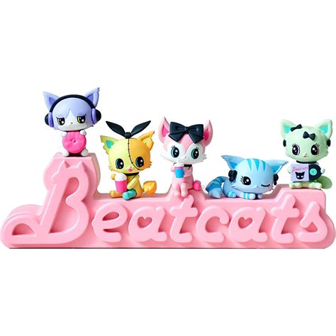 Beatcats Table Collection Figure Set Layla Mia Chelsea Emma Rico