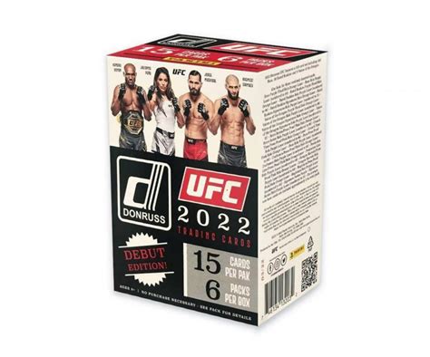 2022 Panini Donruss UFC Blaster Box OFS Cards