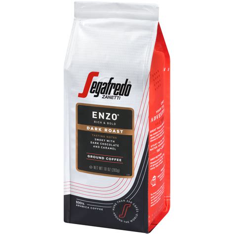 Segafredo Zanetti® Enzo™ Dark Roast Ground Coffee Premium Arab