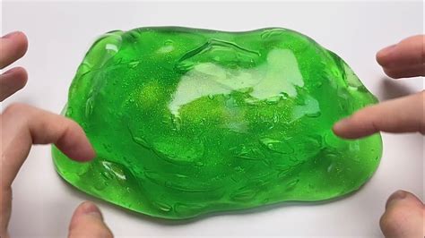 🍀 무편집 액괴영상 공유 ㅣ 무영공 ㅣ 초록색 금펄 투명액괴 ㅣ 양식 더보기란 Youtube