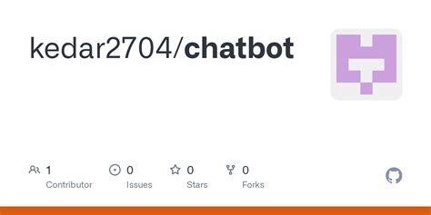 Github Kedar2704chatbot