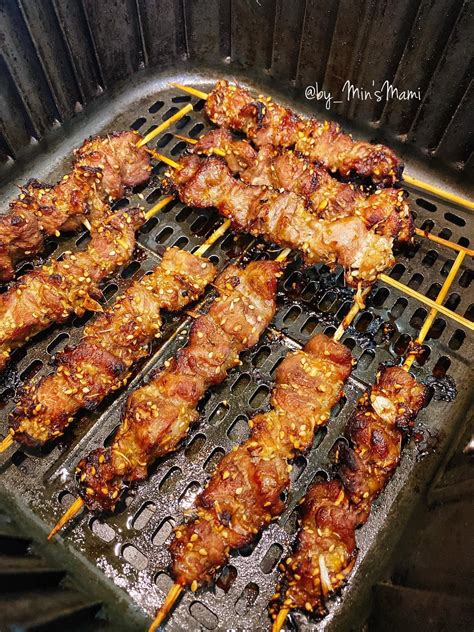 Cách Làm Thịt Xiên Nướng Bằng Nồi Chiên Không Dầu Cực Ngon Mềm