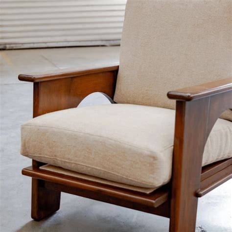 Bas Van Pelt Modernist Oak Club Chair Chairish